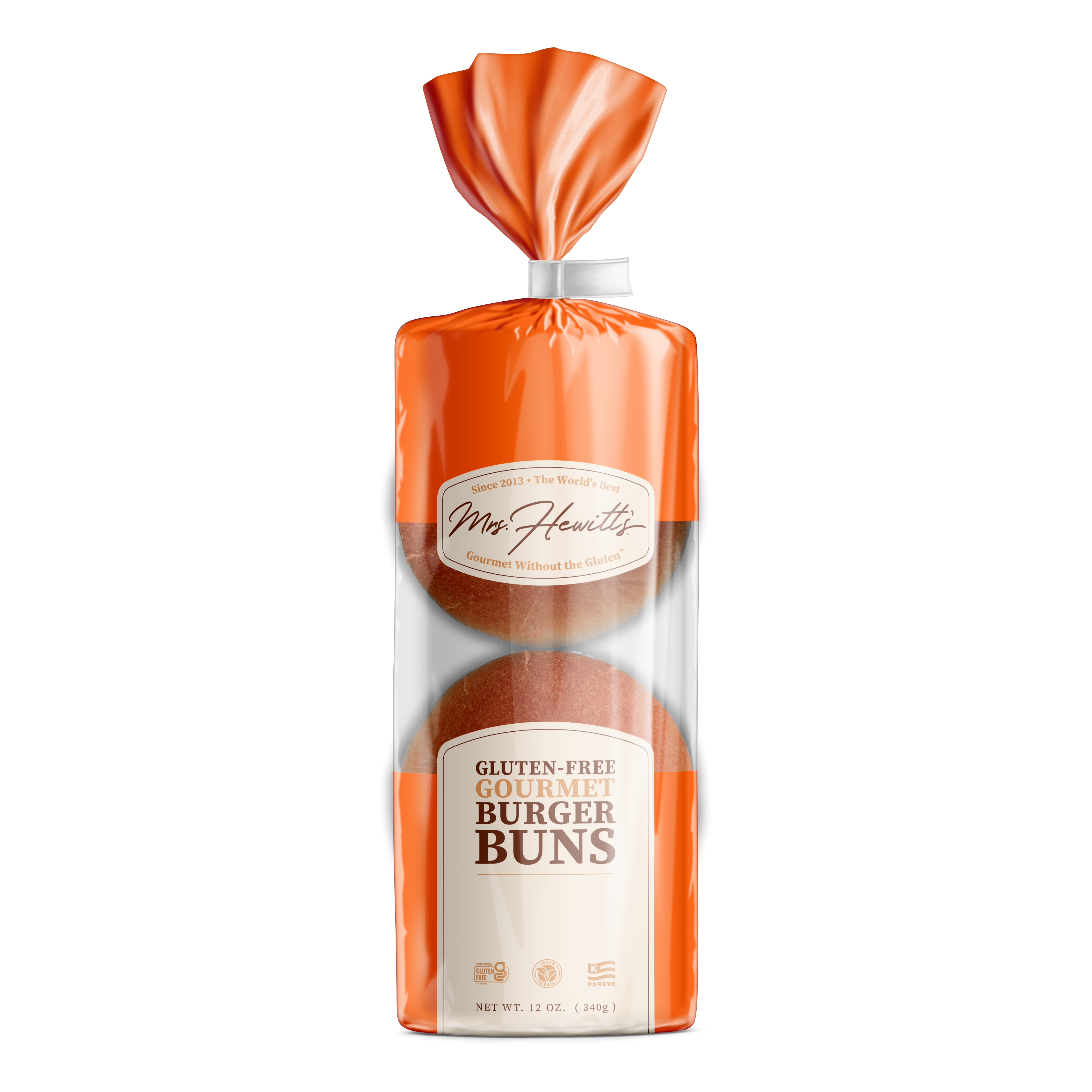 Burger Buns (4-Pack) – Mrs. Hewitts